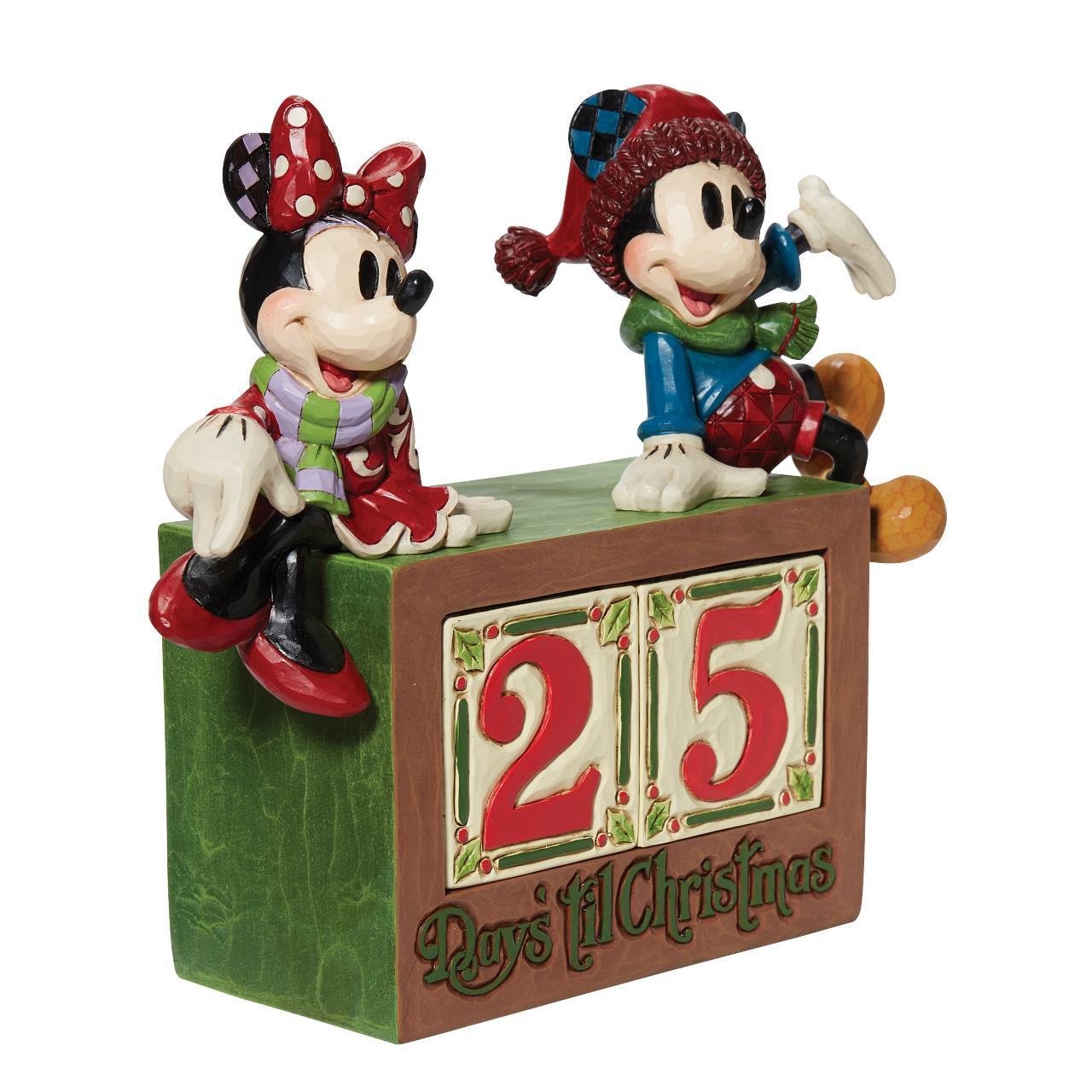Disney Traditions by Jim Shore - Mickey and Minnie Countdown Calendar ...